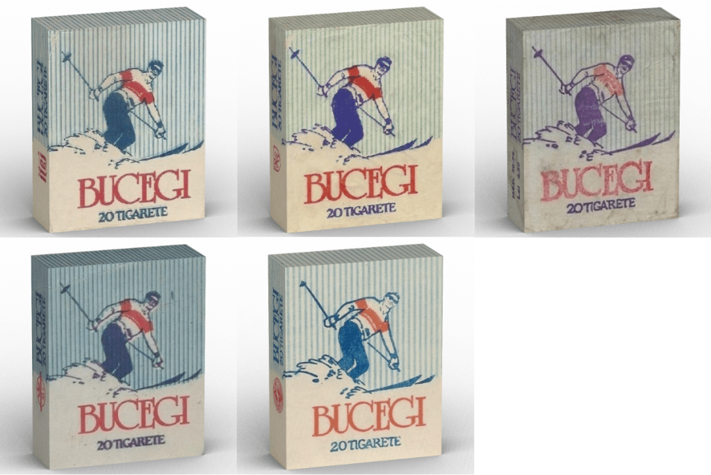 Bucegi – COLECȚIE DE PACHETE DE ȚIGĂRI PRODUSE IN ROMÂNIA